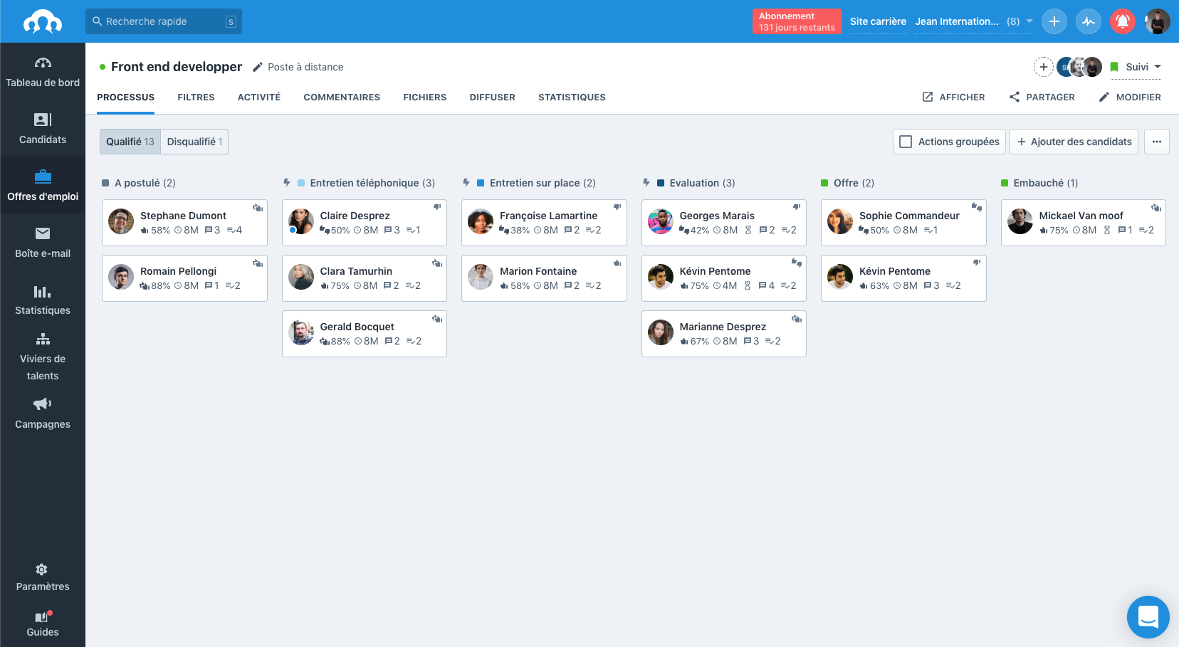 Recruitee: Reviews, Prices & Features | Appvizer