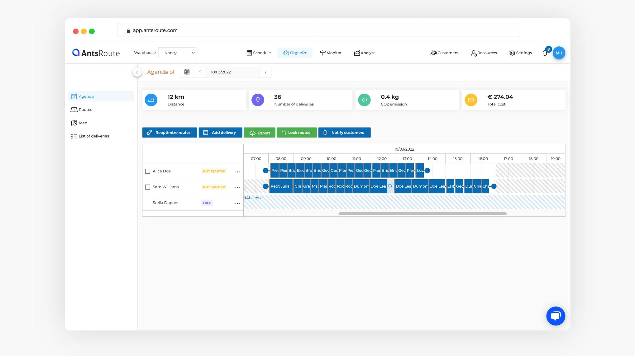 AntsRoute: Reviews, Prices & Features | Appvizer