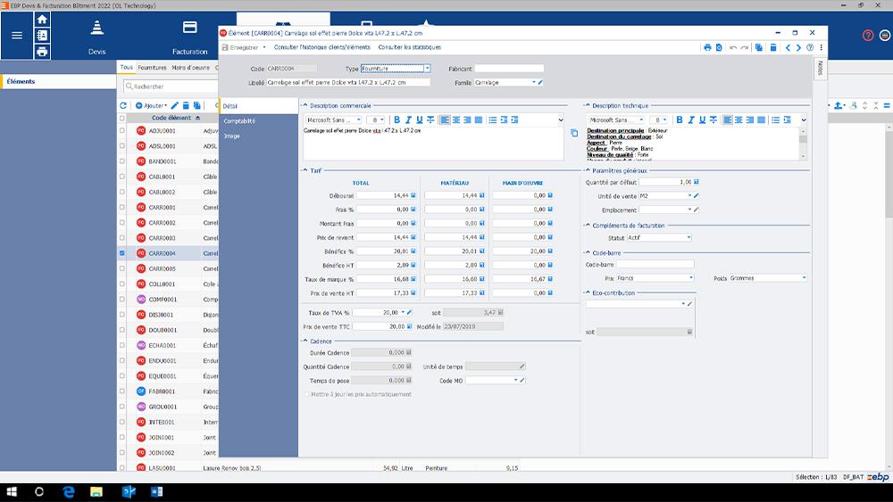 EBP Devis Facturation Bâtiment : Avis, Prix & Alternatives | Appvizer