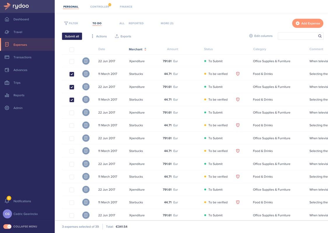Rydoo : Reviews, Test & Pricing | Appvizer