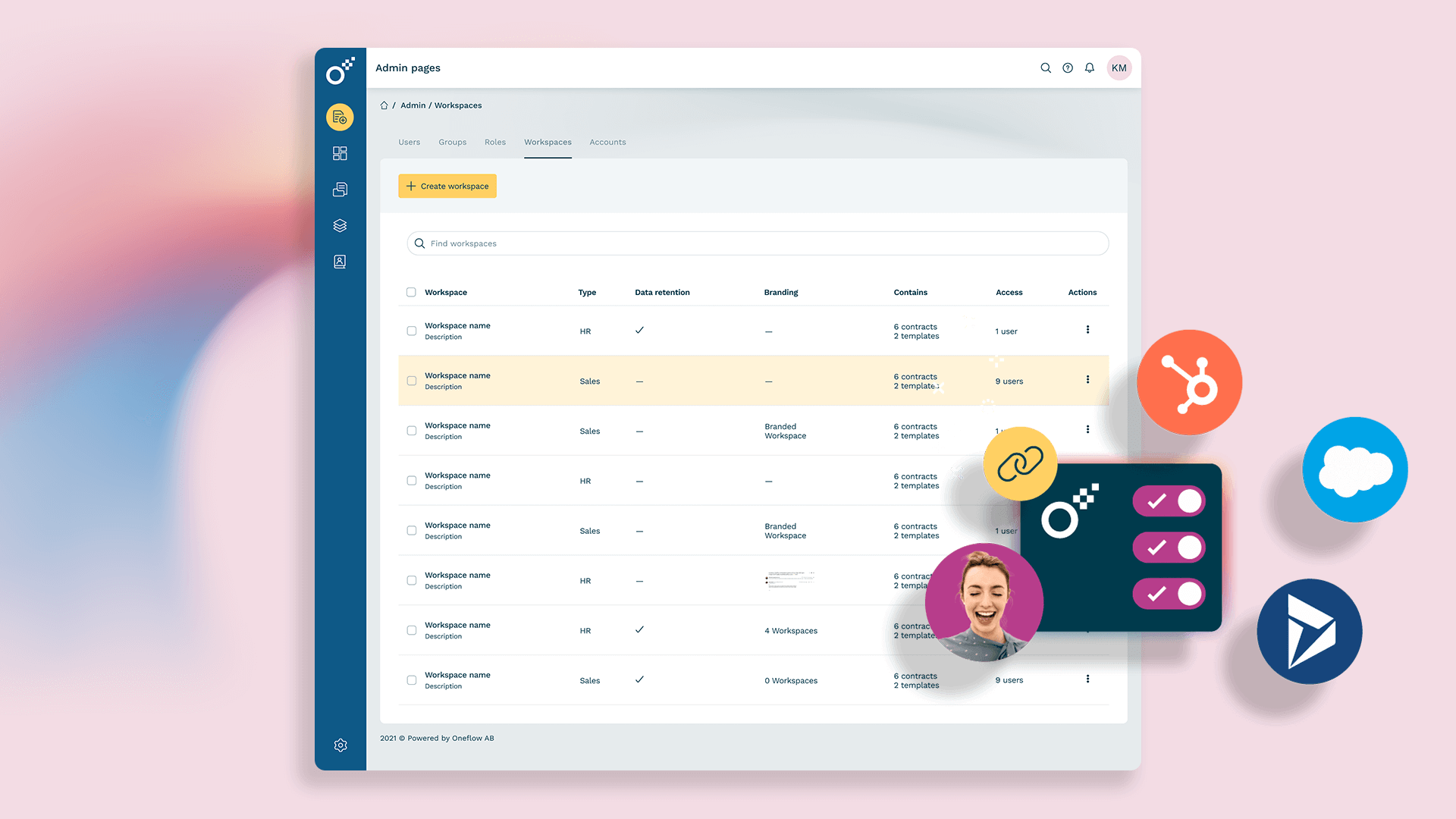 Oneflow : Avis, Prix & Alternatives | Appvizer